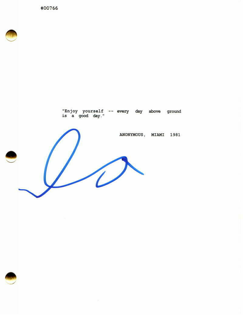 AL PACINO SIGNED AUTOGRAPH SCARFACE FULL MOVIE SCRIPT - W/ MICHELLE PFEIFFER | Autographia