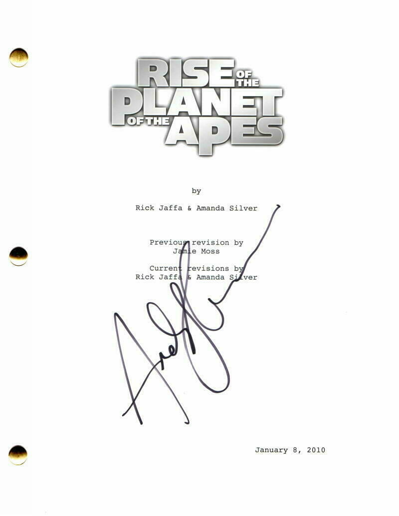 ANDY SERKIS SIGNED AUTOGRAPH RISE OF THE PLANET OF THE APES FULL MOVIE ...