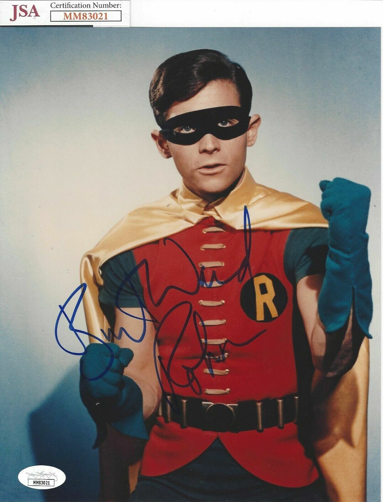 BURT WARD Signed Autograph 8X10 Photo Robin JSA Opens in a new window or tab | Autographia