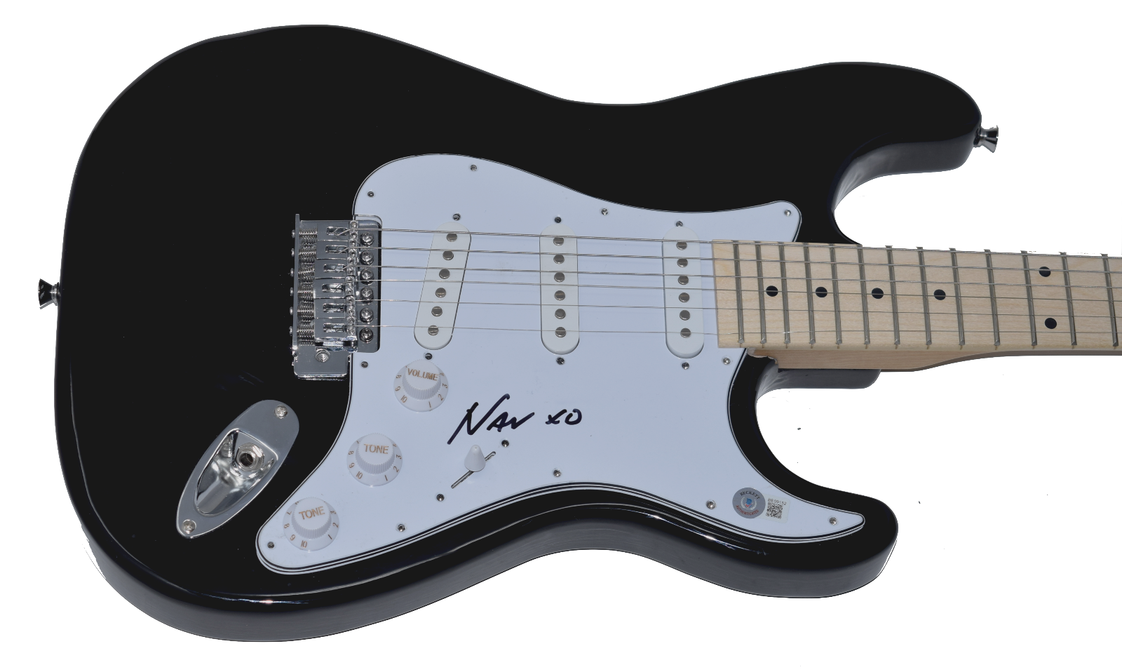 NAV Signed Autographed Electric Guitar Hip Hop Rapper Beckett BAS COA ... NAV Signed Autographed Electric Guitar Hip Hop Rapper Beckett BAS COA ...