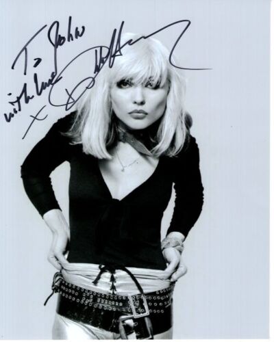 DEBBIE HARRY Autographed Signed 8x10 BLONDIE Photograph - To John Opens in a new window or tab ...