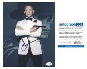 Daniel Craig "Spectre" AUTOGRAPH Signed 'James Bond' 8x10 Photo ACOA ...