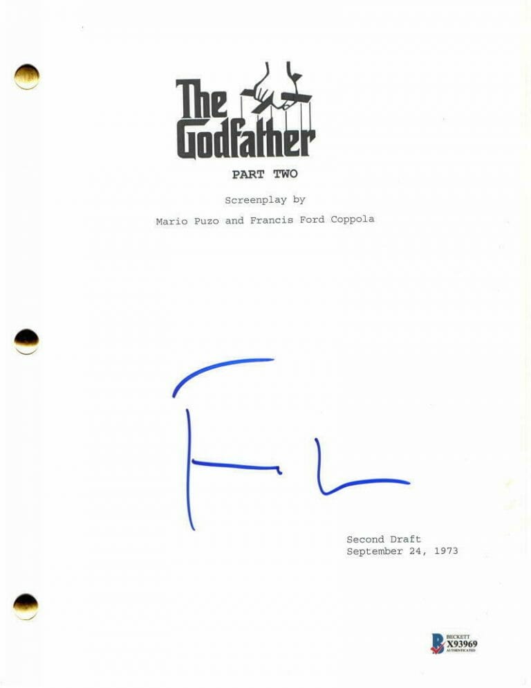 The Godfather Memorabilia & Signed Movie Posters | Autographia