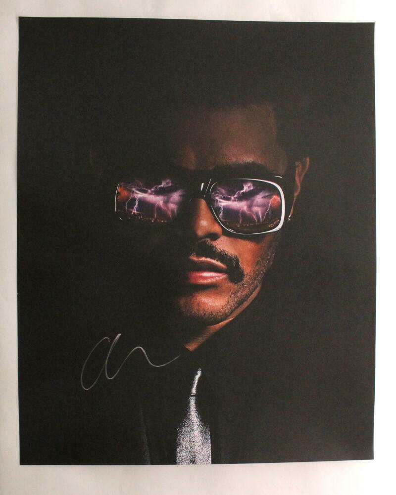 THE WEEKND ABEL SIGNED AUTOGRAPH 24X30 CONCERT TOUR POSTER - DAWN FM ...
