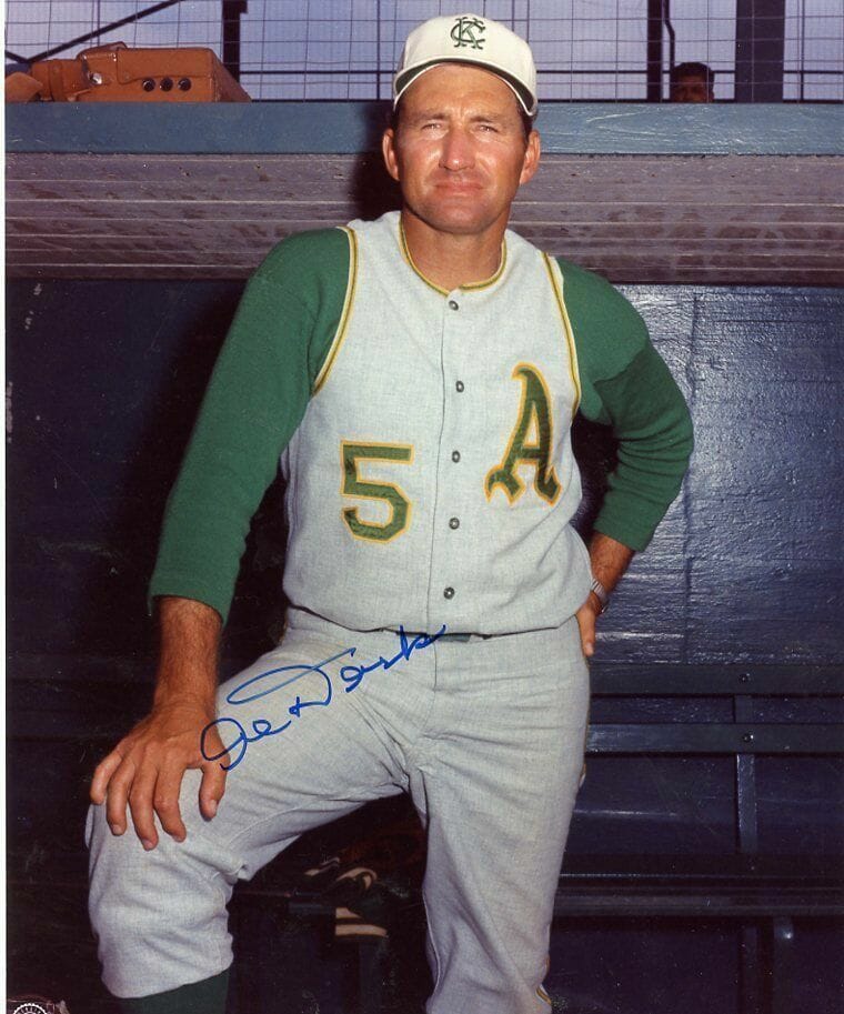 AL DARK KANSAS CITY A'S SIGNED AUTOGRAPHED 8X10 PHOTO W/COA | Autographia