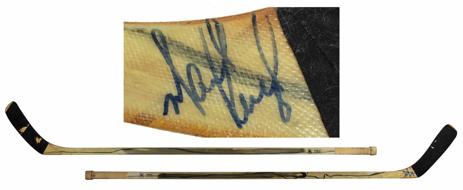 Penguins Mark Recchi Signed Game Used Sher-Wood P.M.P. Hockey Stick BAS ...