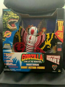 MOTHRA FROM GODZILLA GIANT ACTION FIGURE 1994 TRENDMASTERS VERY RARE IN ...