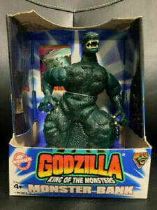 GODZILLA MONSTER BANK FROM TRENDMASTERS 1994 AWESOME+RARE ORIGINAL ...