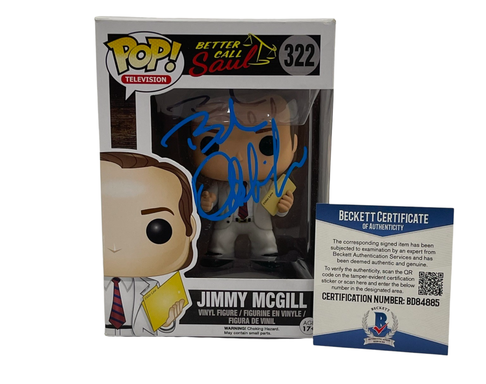 BOB ODENKIRK SIGNED FUNKO FIGURE BETTER CALL SAUL JIMMY MCGILL ...