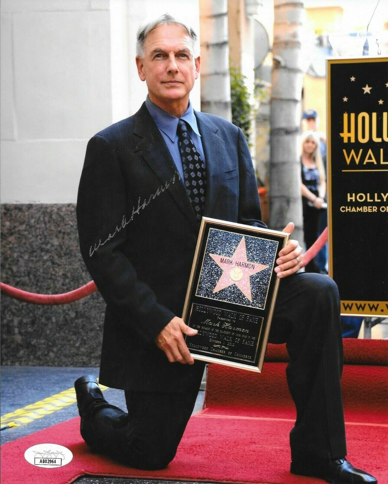 Mark Harmon NCIS signed Hollywood Walk of Fame 8x10 photo autographed ...