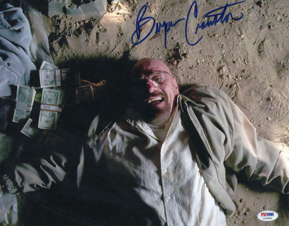 BRYAN CRANSTON SIGNED 11X14 PHOTO BREAKING BAD AUTHENTIC AUTOGRAPH PSA ...