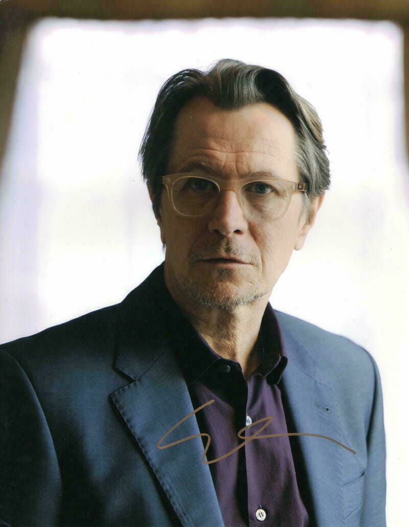 GARY OLDMAN SIGNED AUTOGRAPH 11x14 PHOTO - THE DARK KINGHT, THE FIFTH ...