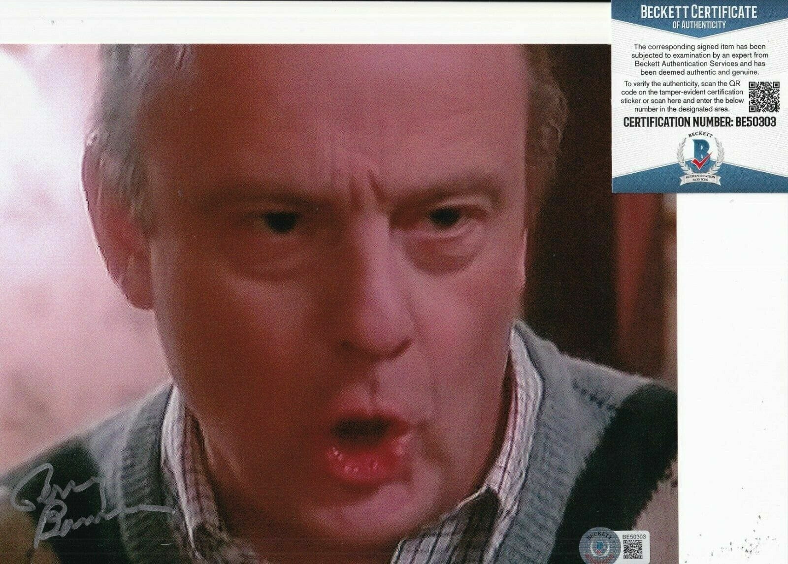 GERRY BAMMAN signed (HOME ALONE) Movie Uncle Frank 8X10 photo BECKETT ...