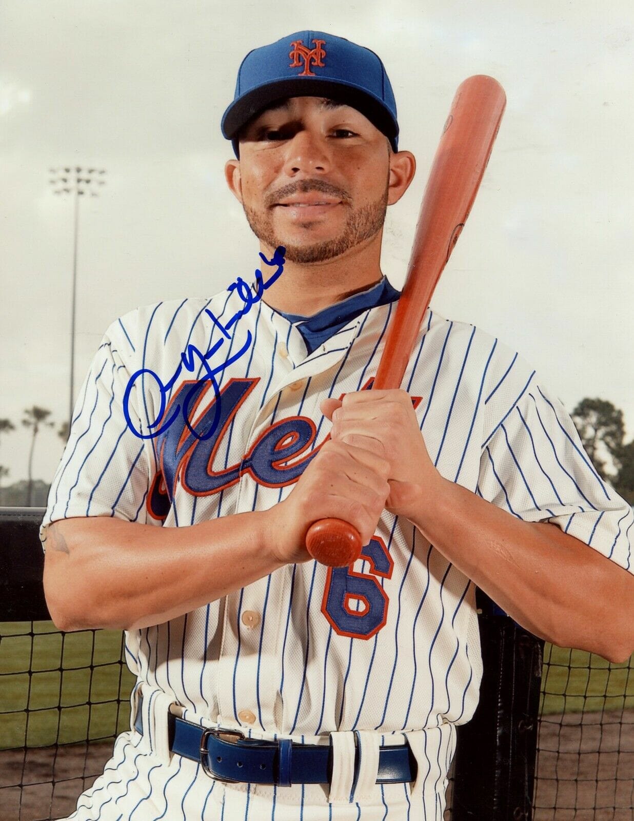 OMAR QUINTANILLA NEW YORK METS SIGNED 8X10 PHOTO Opens in a new window ...