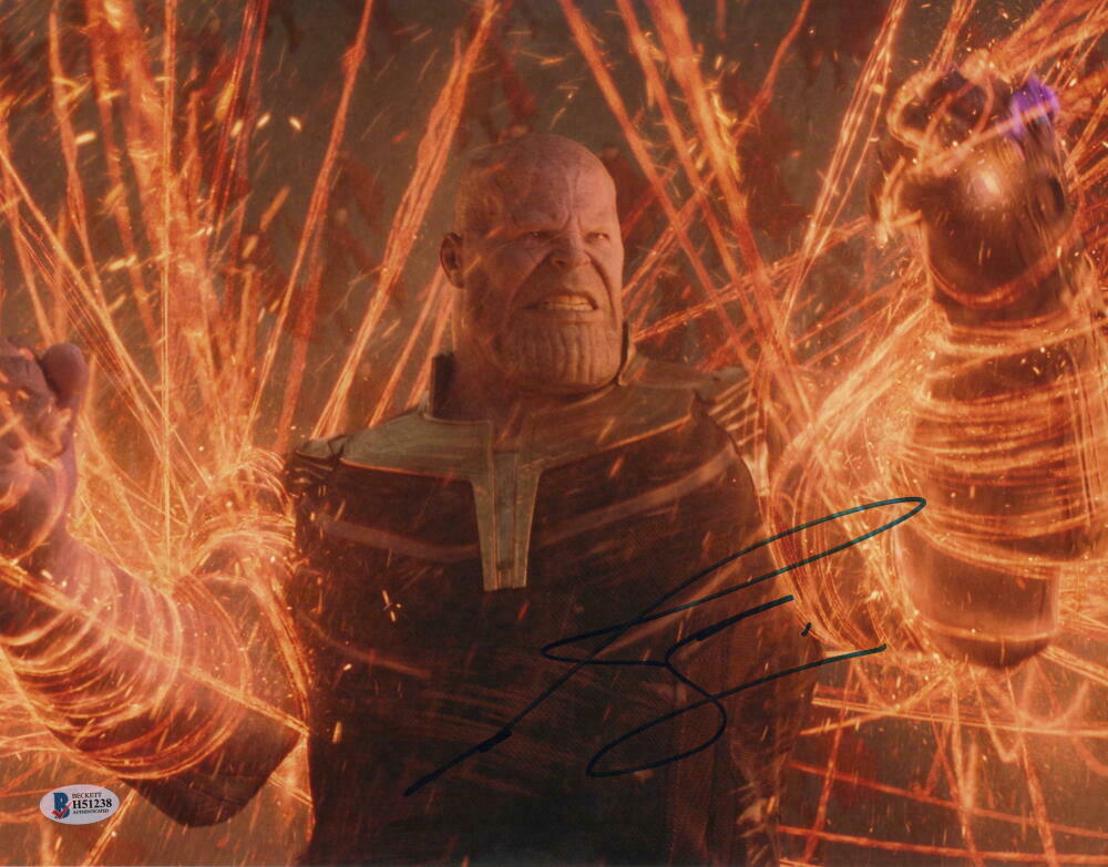 JOSH BROLIN SIGNED AUTOGRAPH 11x14 PHOTO - MARVEL AVENGERS ENDGAME ...