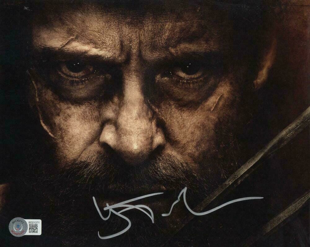 HUGH JACKMAN SIGNED 8X10 PHOTO WOLVERINE X-MEN LOGAN AUTOGRAPH BECKETT ...