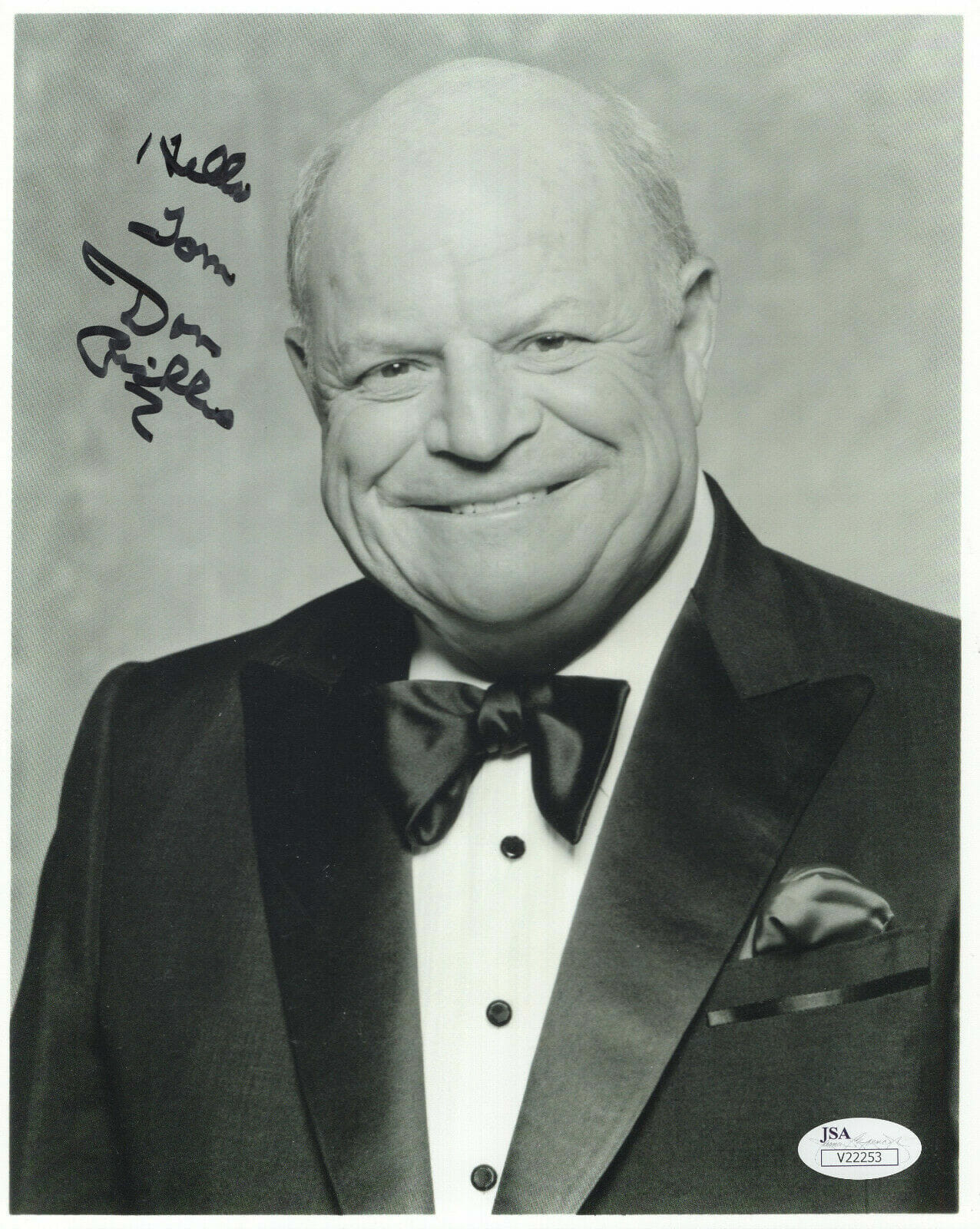 DON RICKLES HAND SIGNED 8x10 PHOTO LEGENDARY COMEDIAN TO TOM JSA Opens ...