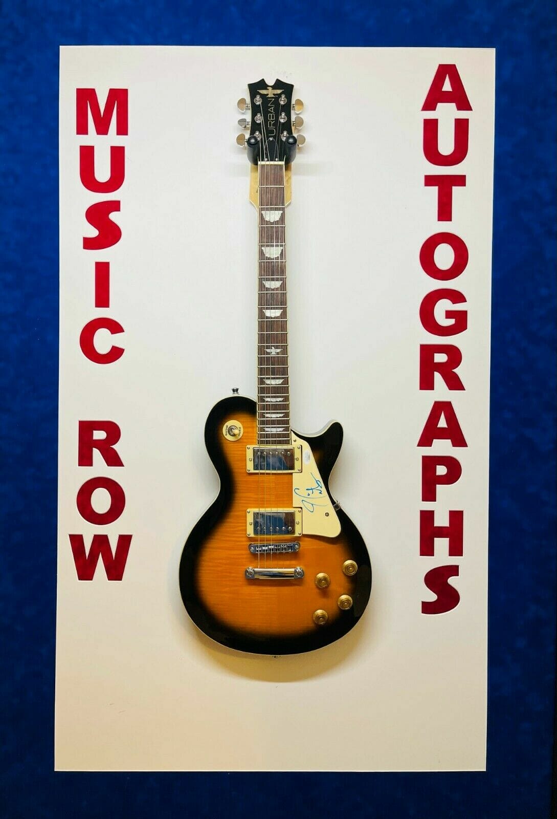 KEITH URBAN model Signed Autograph "LIght the Fuse" Electric Guitar ...