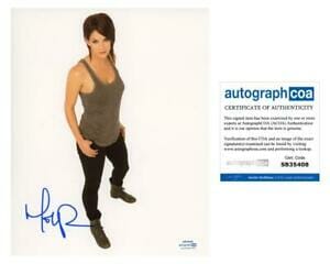 Missy Peregrym "Cybergeddon" AUTOGRAPH Signed 'Chloe Jocelyn' 8x10 ...