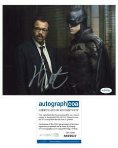 Jeffrey Wright "The Batman" AUTOGRAPH Signed 'Lt. James Gordon' 8x10 ...