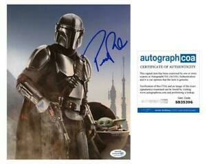 Pedro Pascal "The Mandalorian" AUTOGRAPH Signed Star Wars 8x10 Photo B ...
