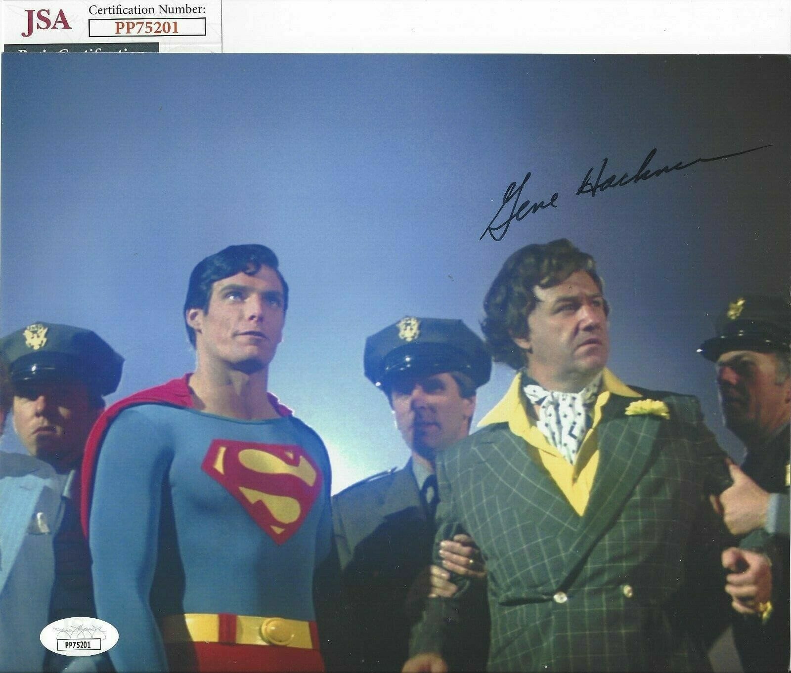 GENE HACKMAN Signed Autograph 8x10 Photo Superman JSA COA Opens in a ...
