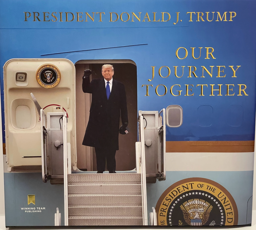 DONALD TRUMP Signed Autograph "Our Journey Together" Book Beckett BAS ...