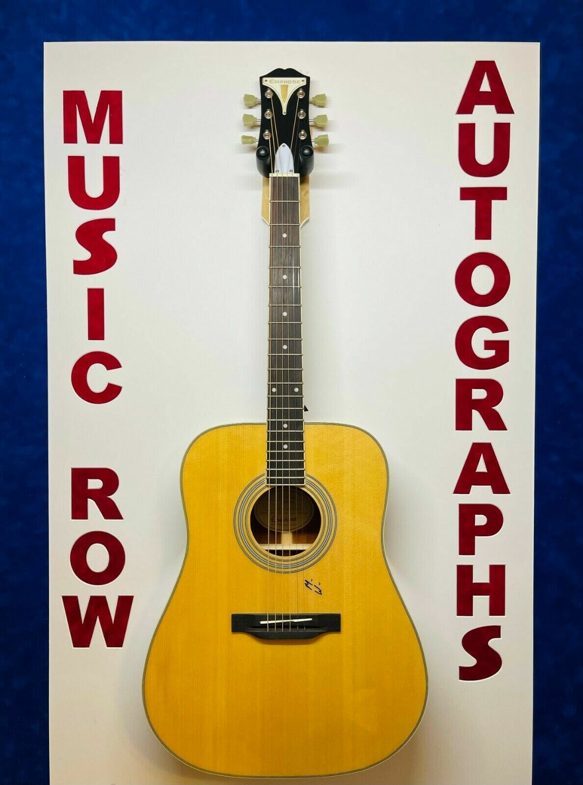 MORGAN WALLEN Signed Autograph Epiphone Acoustic Guitar Country Music ...