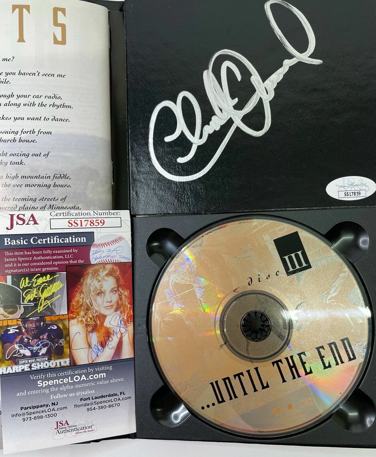 CHARLIE DANIELS Signed Autograph CD BOX SET 3 CDs "The Roots Remain ...