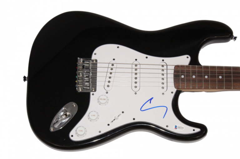 COREY TAYLOR SIGNED AUTOGRAPH BALCK FENDER ELECTRIC GUITAR SLIPKNOT ...