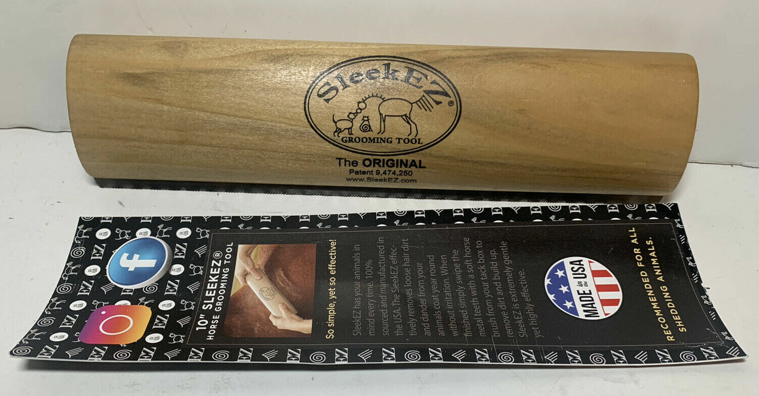 SleekEZ Deshedding Grooming Tool for Dogs, Cats & Horses - Patented ...