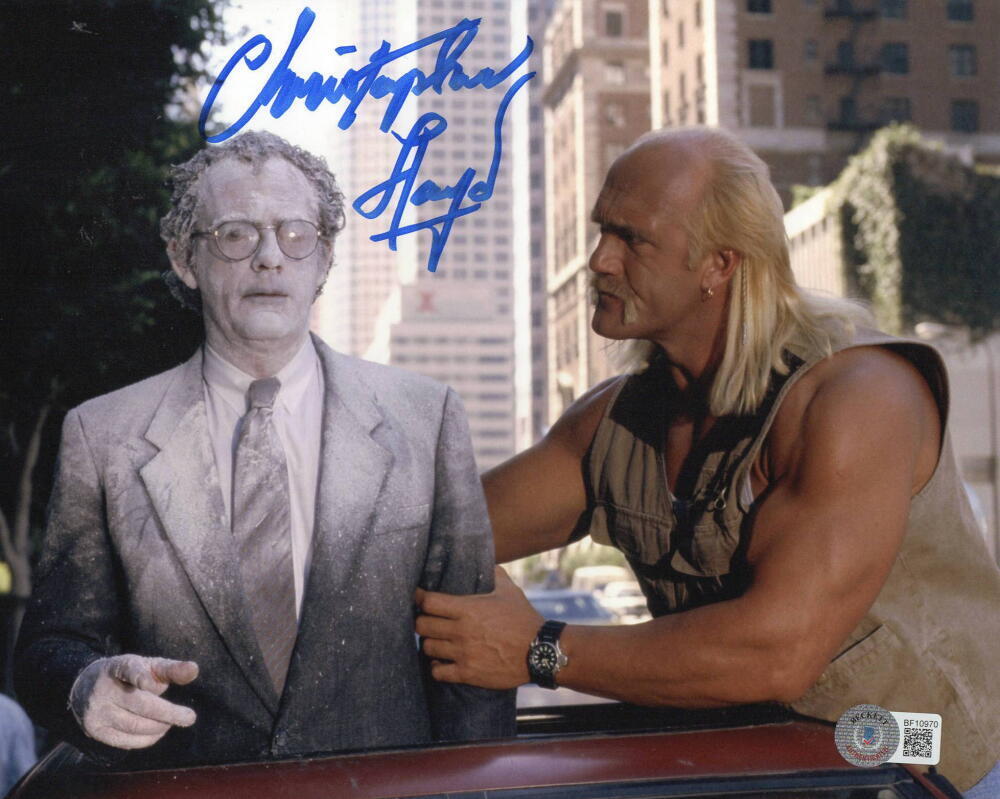 CHRISTOPHER LLOYD SIGNED 8X10 PHOTO SUBURBAN COMMANDO AUTOGRAPH BECKETT ...
