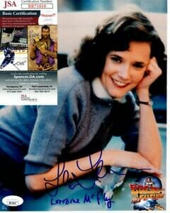 LEA THOMPSON signed 8x10 BACK TO THE FUTURE LORRAINE BAINES MCFLY photo ...