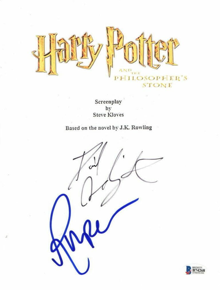 Harry Potter Memorabilia & Collectibles - Rare Books, Signed Posters ...