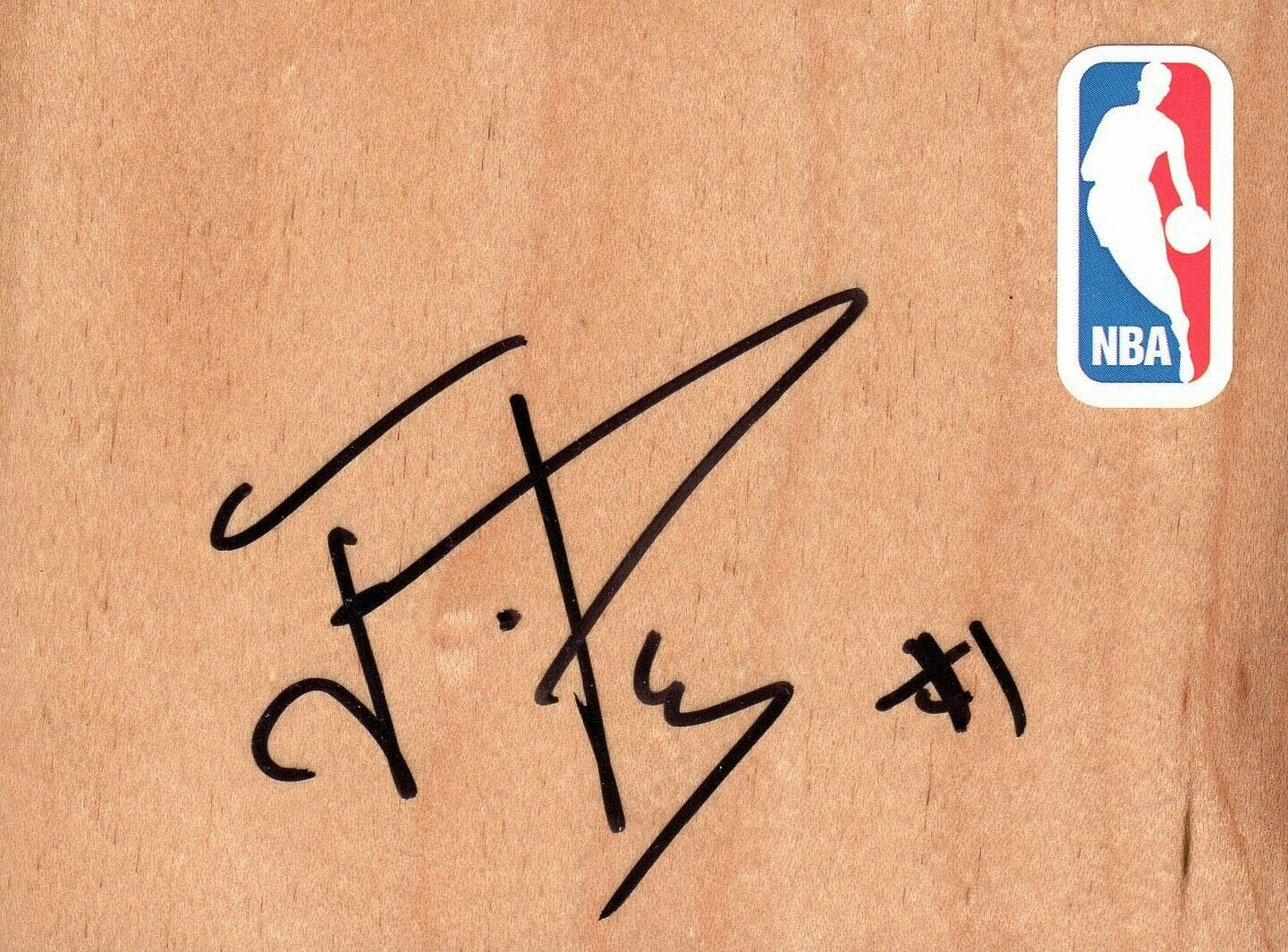 Washington Wizards Jared Dudley Signed FloorBoard COA | Autographia