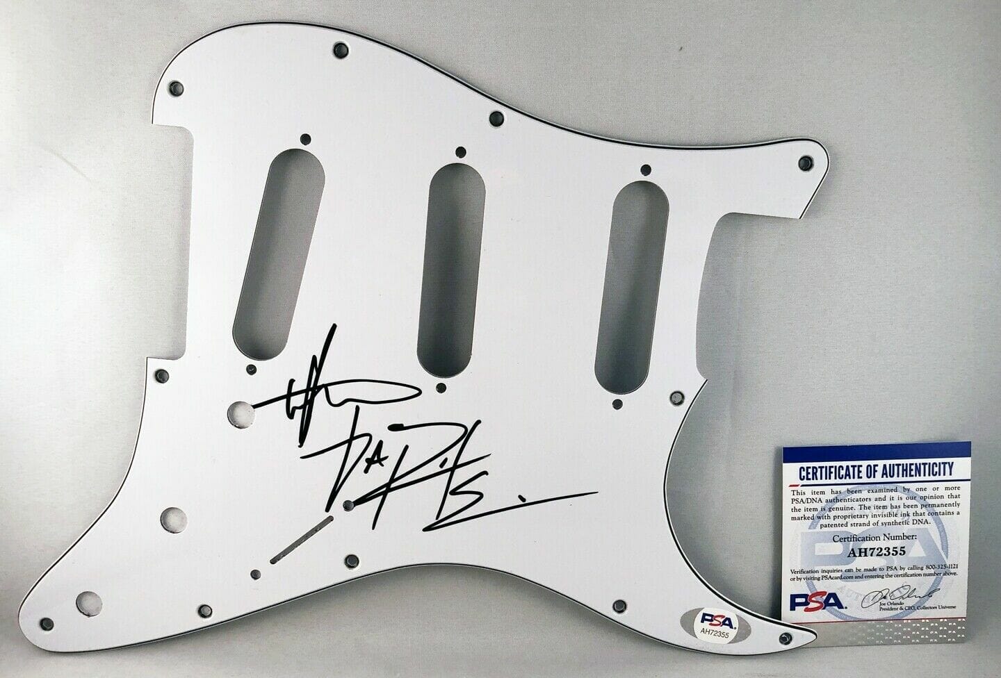 Ja Rule Signed Electric PickGuard PSA/DNA COA | Autographia