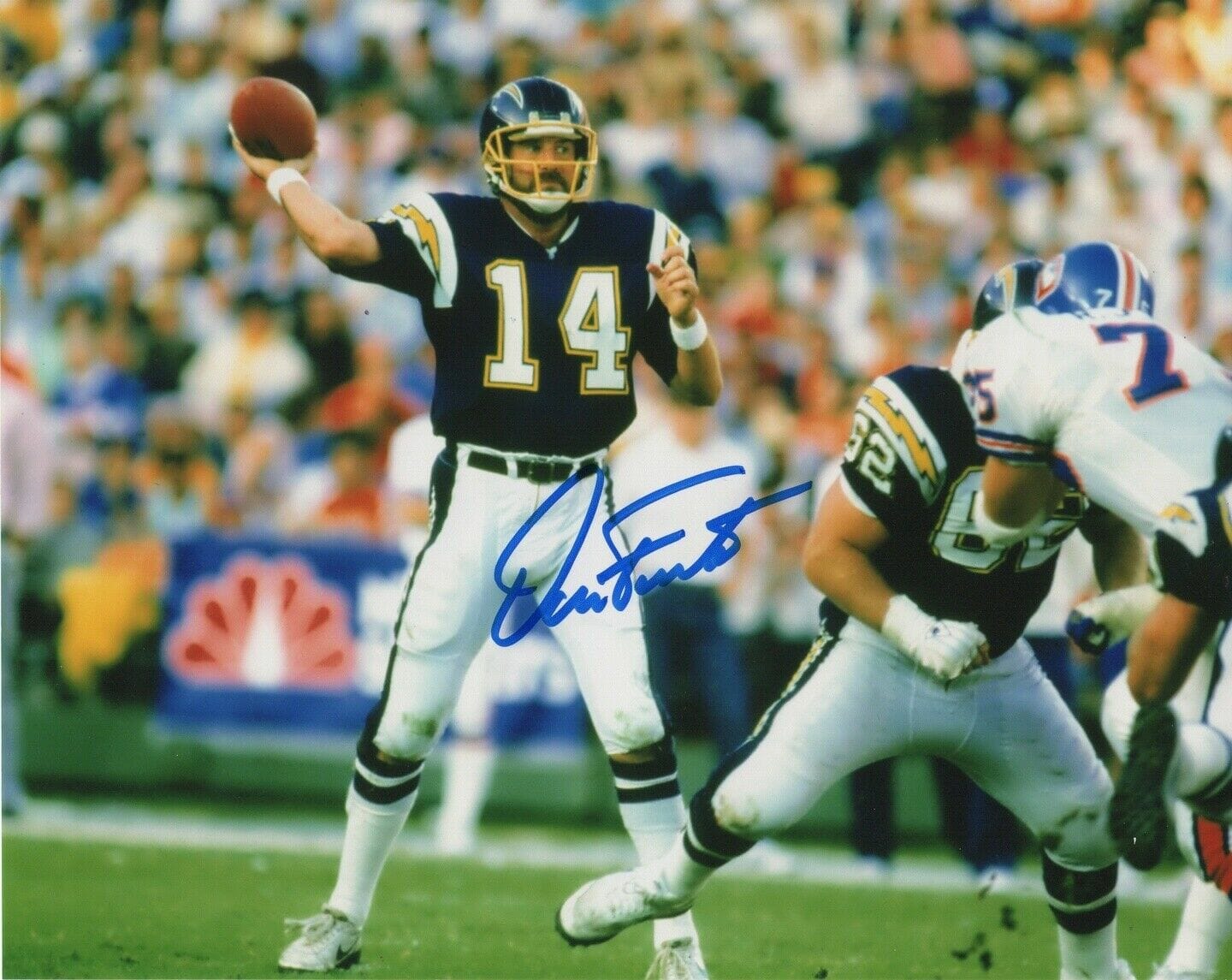 San Diego Chargers Dan Fouts Signed 8x10 Photo 1 COA | Autographia