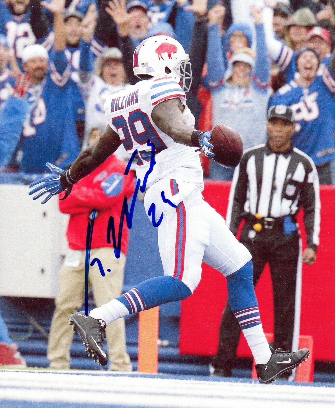 Karlos Williams Signed 8x10 Photo Buffalo Bills COA | Autographia