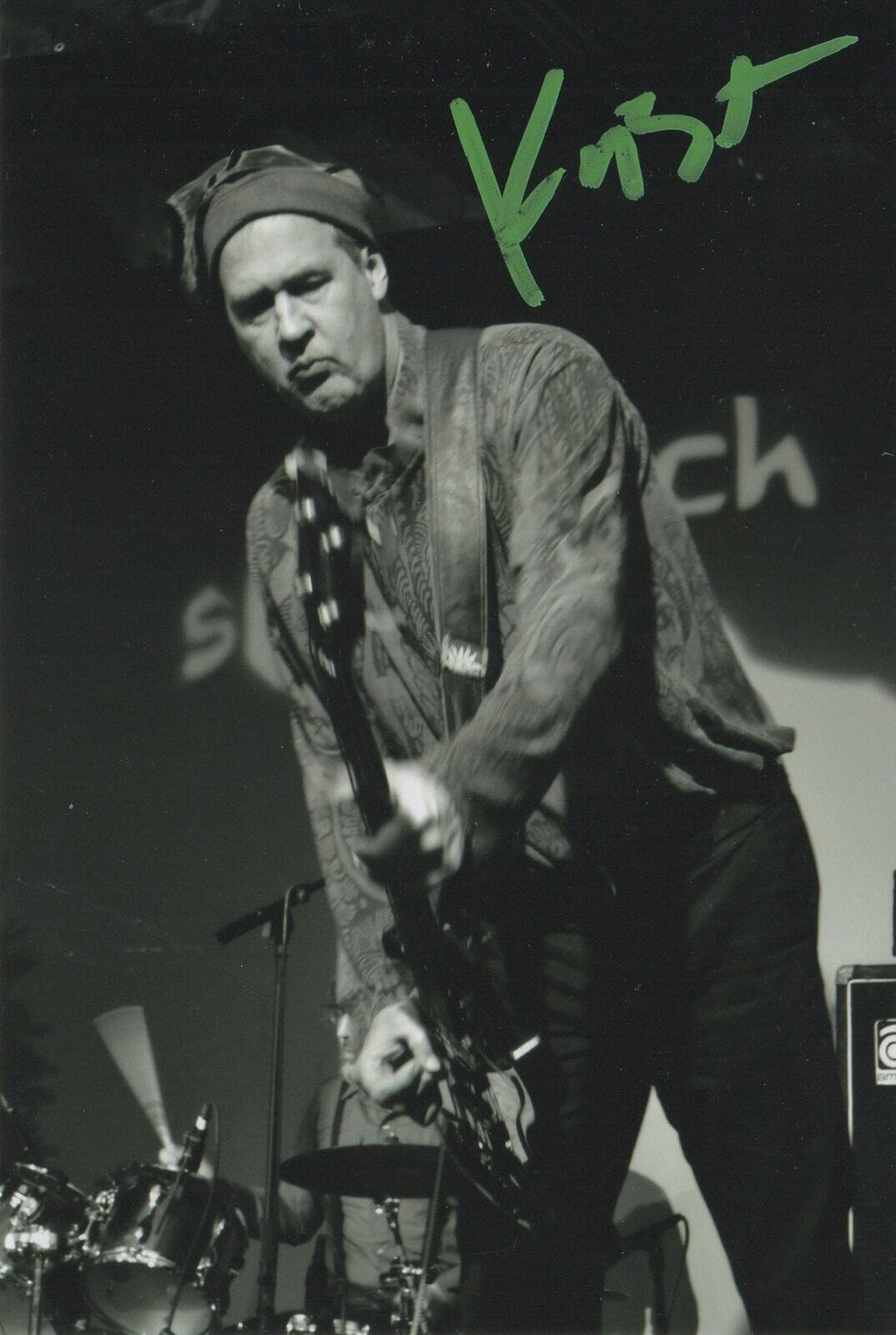 Krist Novoselic Signed 4x6 Photo Nirvana 2 COA | Autographia