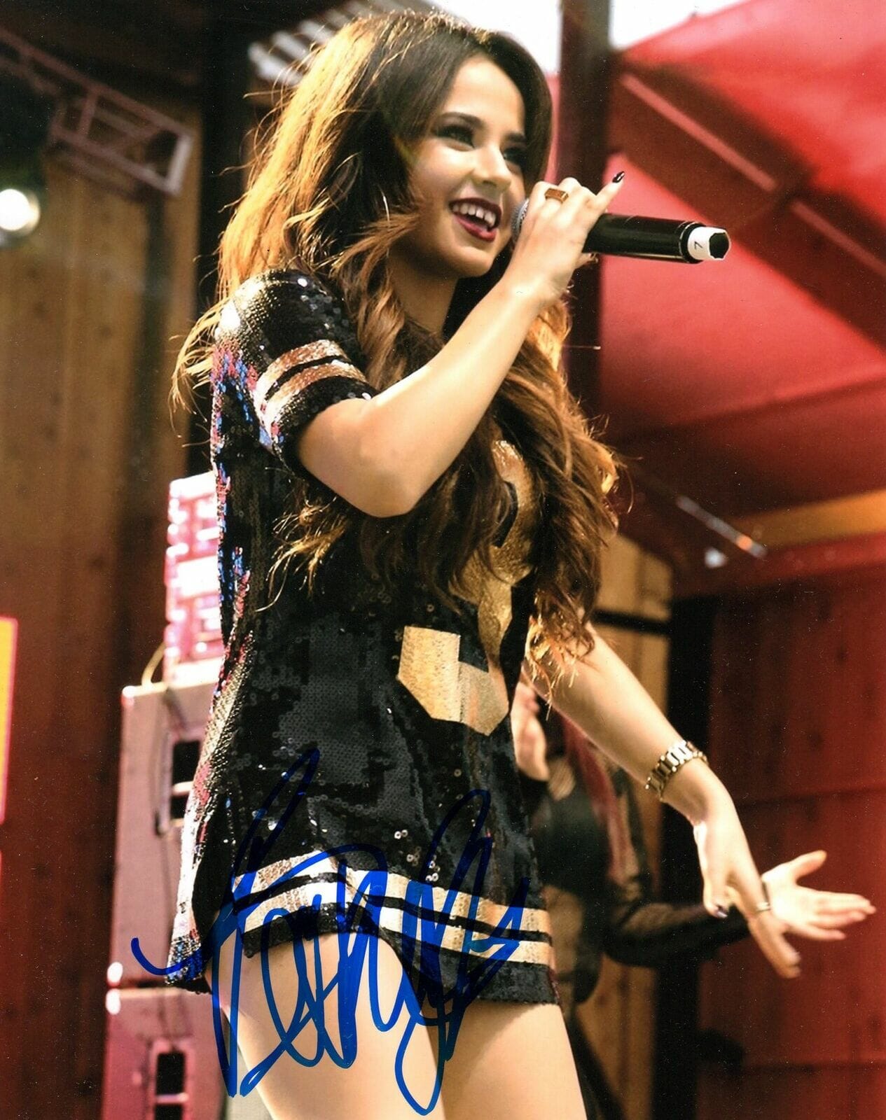 Becky G Signed 8x10 Photo COA | Autographia