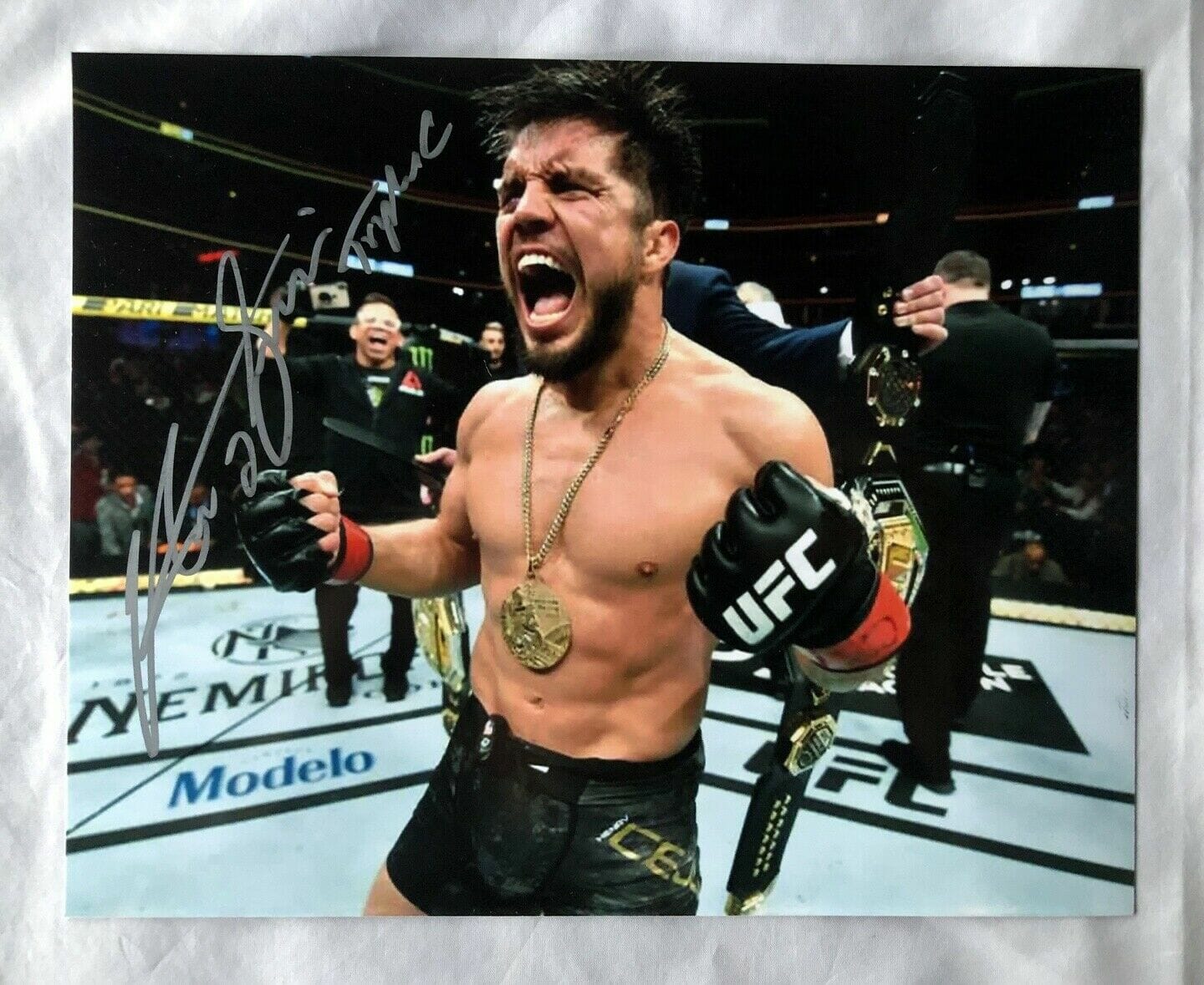 Henry Cejudo Signed 8x10 Photo UFC Champ COA | Autographia