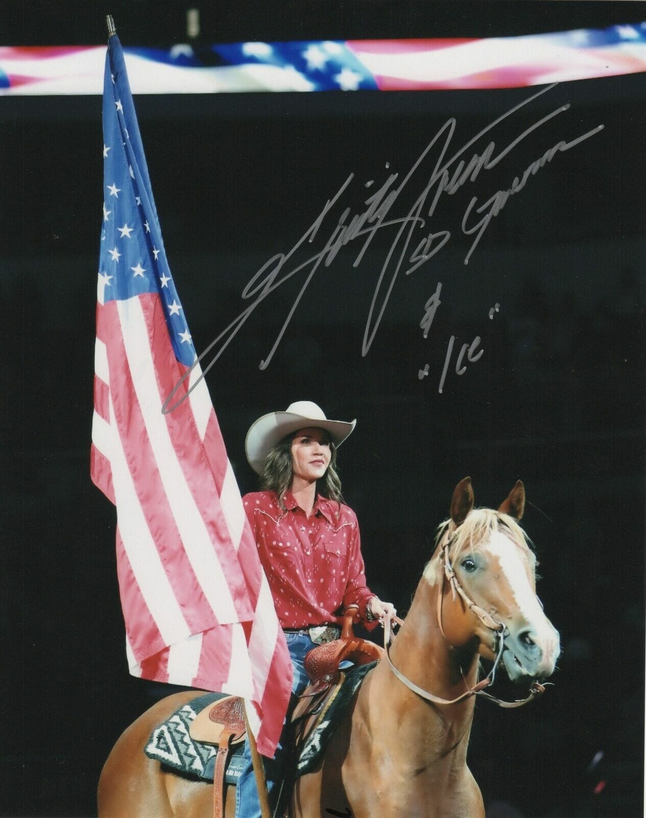 South Dakota Governor Kristi Noem Signed 8x10 Photo 3 COA | Autographia