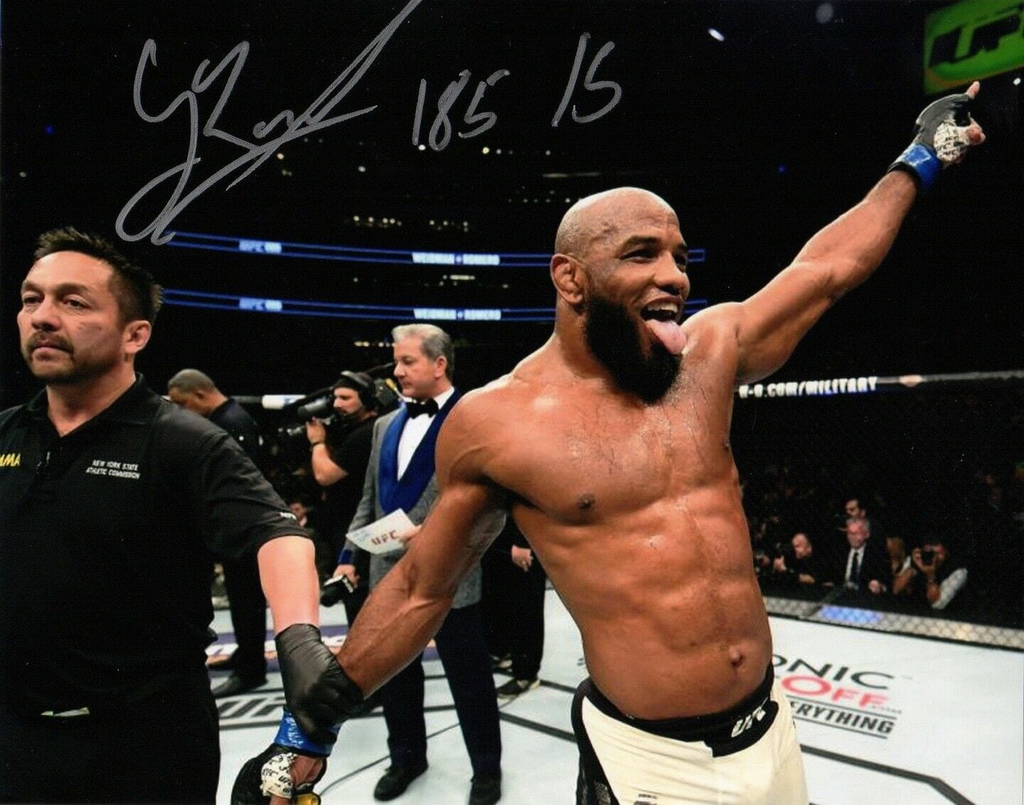 Yoel Romero Signed 8x10 Photo UFC 5 COA | Autographia