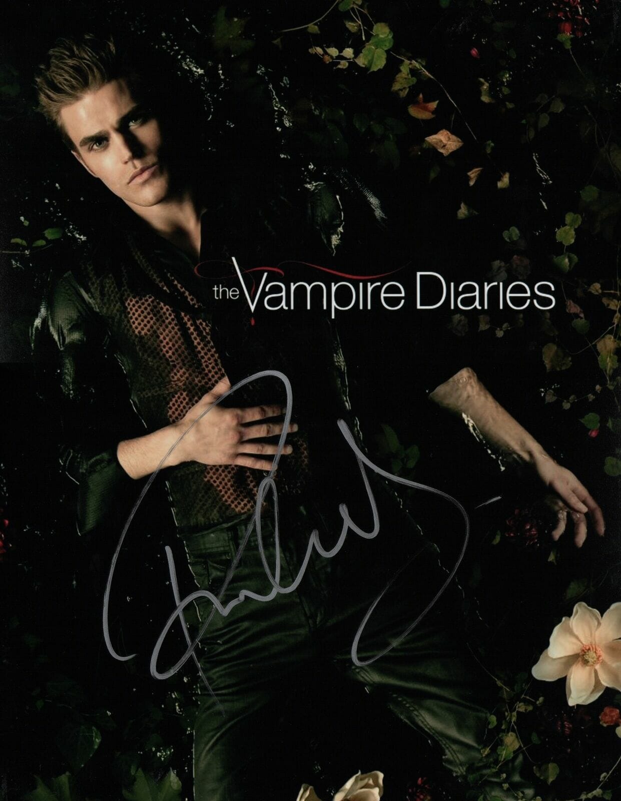Paul Wesley Signed 11x14 Photo The Vampire Diaries Stefan Salvatore COA ...