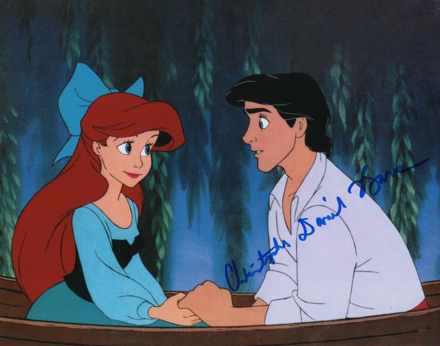 Christopher Daniel Barnes Signed 8x10 Photo Prince Eric The Little ...