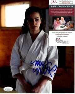MARY MOUSER signed autographed 8x10 COBRA KAI SAMANTHA SAM LARUSSO ...