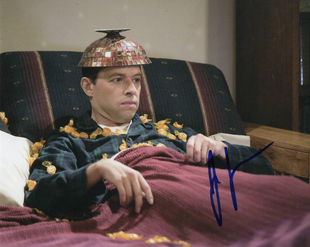 JON CRYER SIGNED AUTOGRAPH 8X10 PHOTO - FUNNY ALAN HARPER TWO AND A ...
