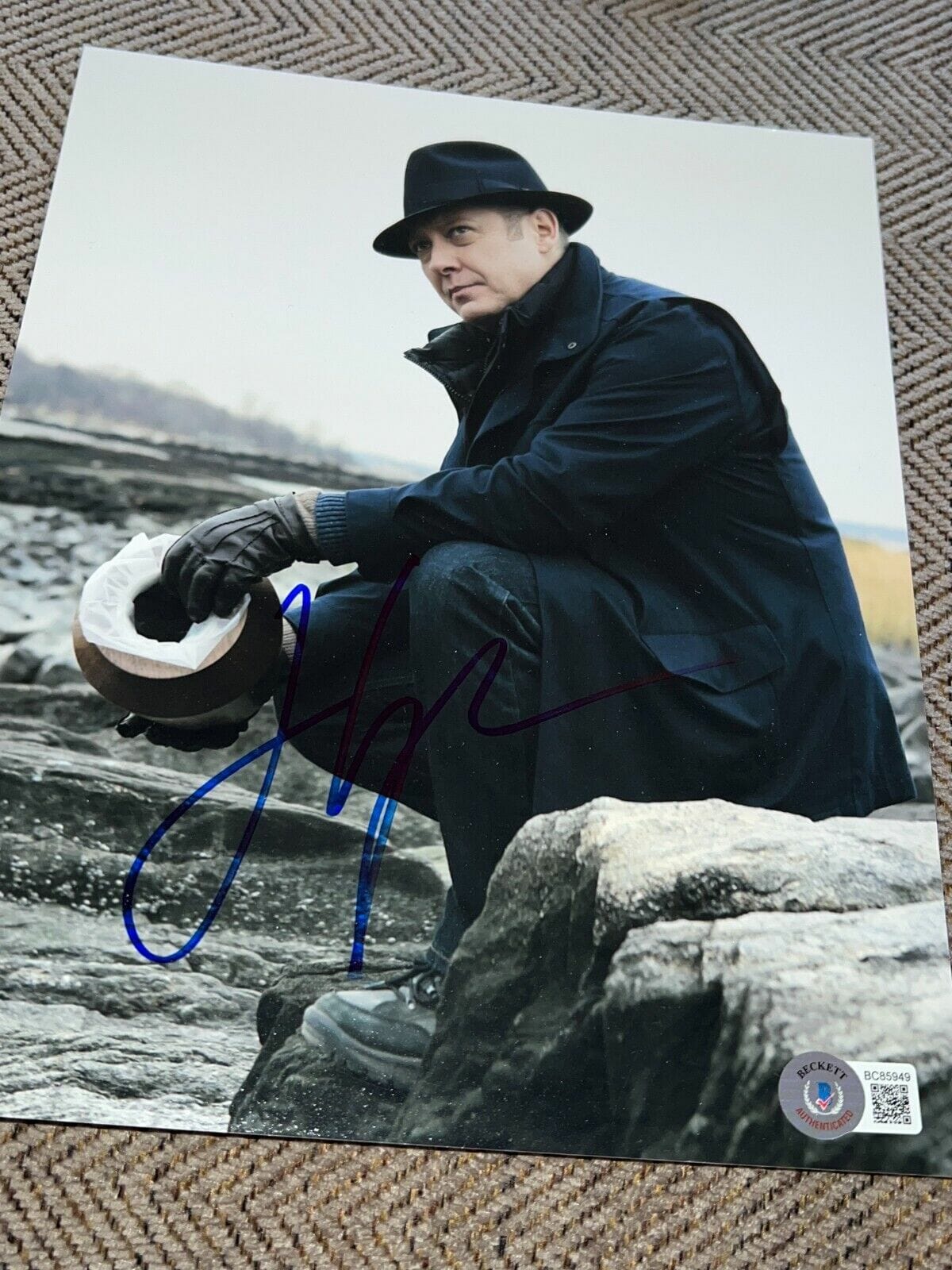 JAMES SPADER SIGNED AUTOGRAPH 8x10 PHOTO THE BLACKLIST BECKETT BAS AUTO ...