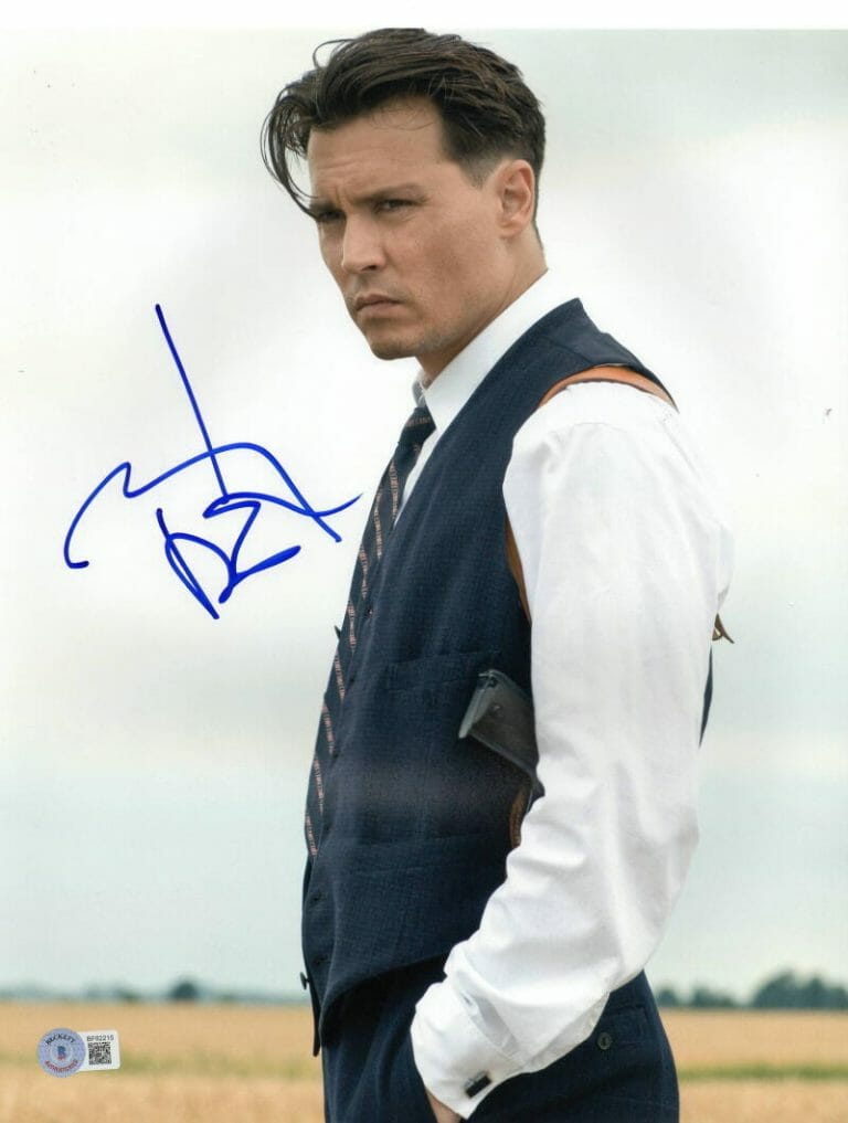 Find Rare & Authentic Johnny Depp Memorabilia, Signed Photos ...