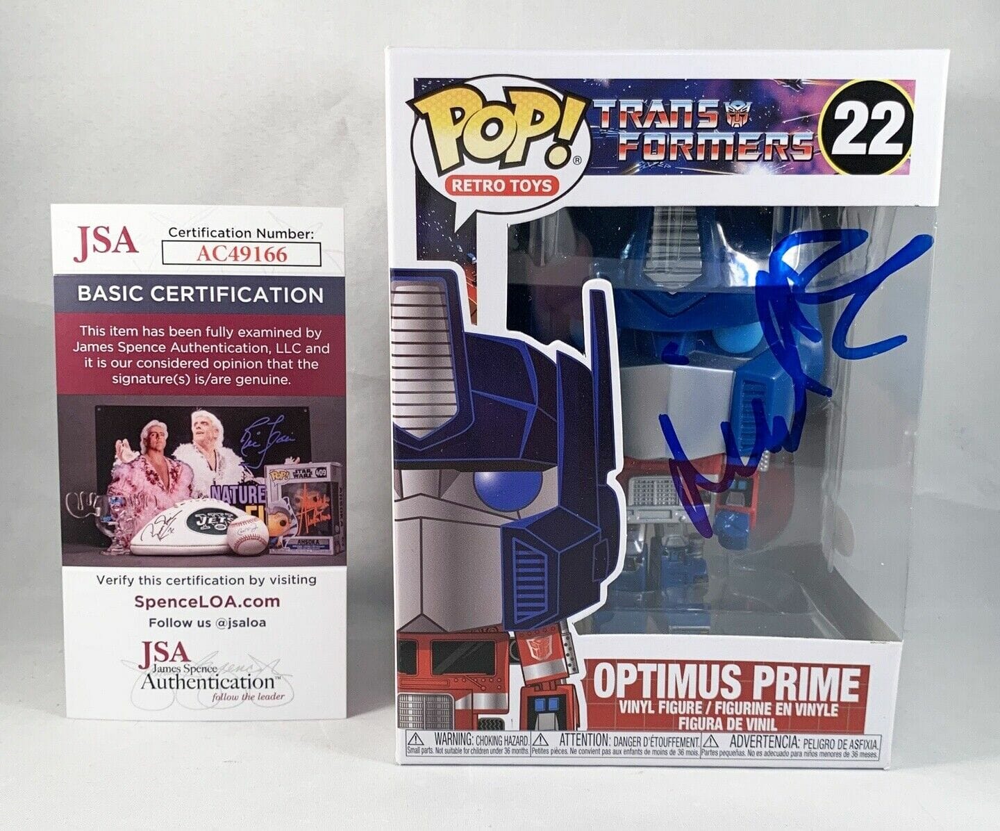 Michael Bay Signed Funko Pop Transformers Optimus Prime JSA COA ...